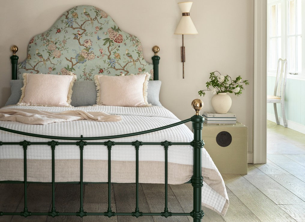 Eden Bed Lookbook: A Modern Rococo Bedroom - Cornish Beds