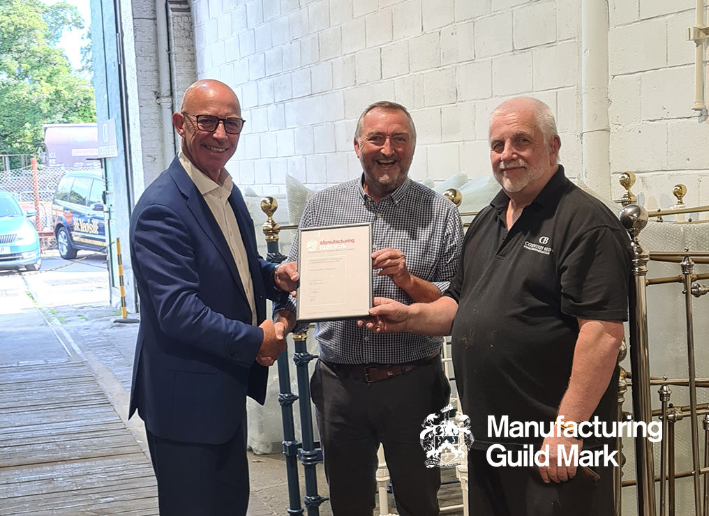 We Have Been Awarded The Manufacturing Guild Mark – Cornish Beds