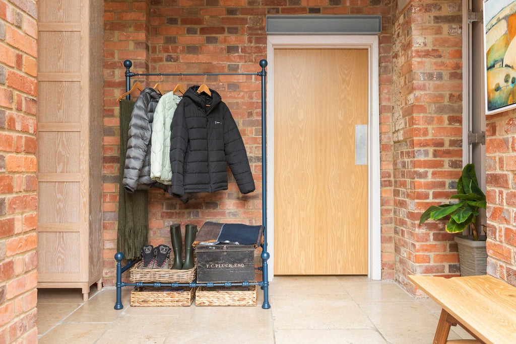 Penwith Coat Rail | Cast Iron Coat Rail | Hallway Rail – Cornish Beds