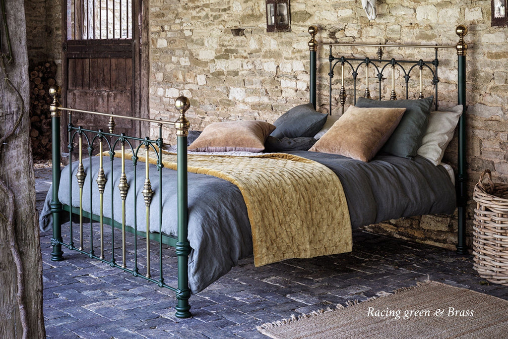 Ornate Metal Bed | Handmade Victorian Cast Iron Metal Bed – Cornish Beds