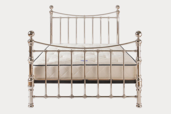 Cast Nickel Bed, Bedstead, Frame and Headboard ‚Äì The Cornish Bed ...