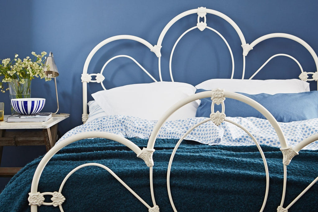 Decorative Hoop Metal Bed Frame | Vintage Style | Feminine Bed ...