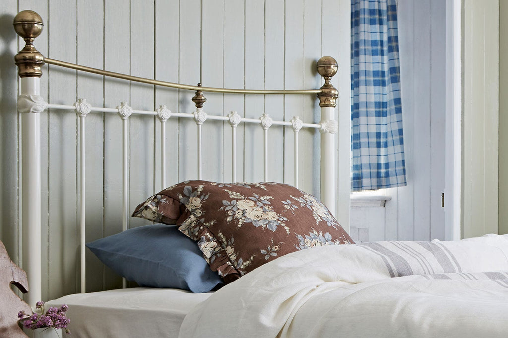 Somerset Headboard | Cast Iron Headboard | The Cornish Bed Company ...