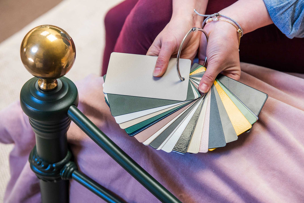 Metal Colour Samples | Free Samples | The Cornish Bed Company UK ...